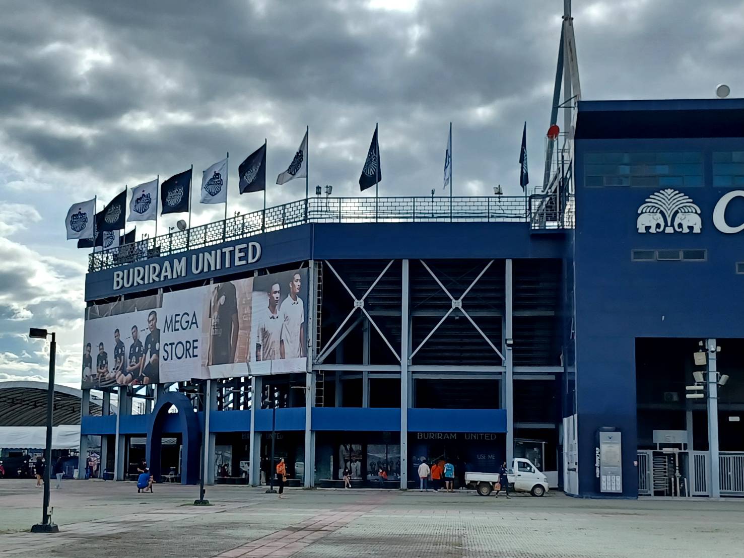 2021 Opening game Thai league 1 Buriram United F.C. VS. Suphanburi F.C ...